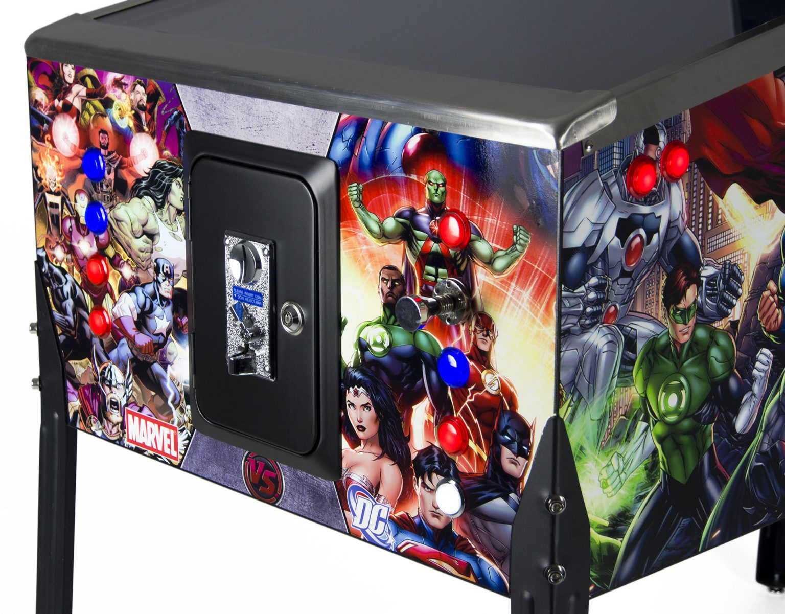 Marvel VS DC Virtual Pinball Machine - Pro - My Games Room