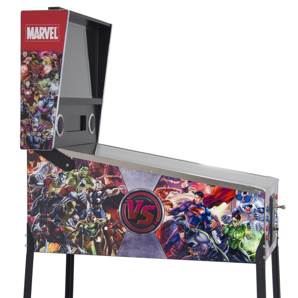 Marvel vs DC Virtual Pinball Machine Premium - My Games Room
