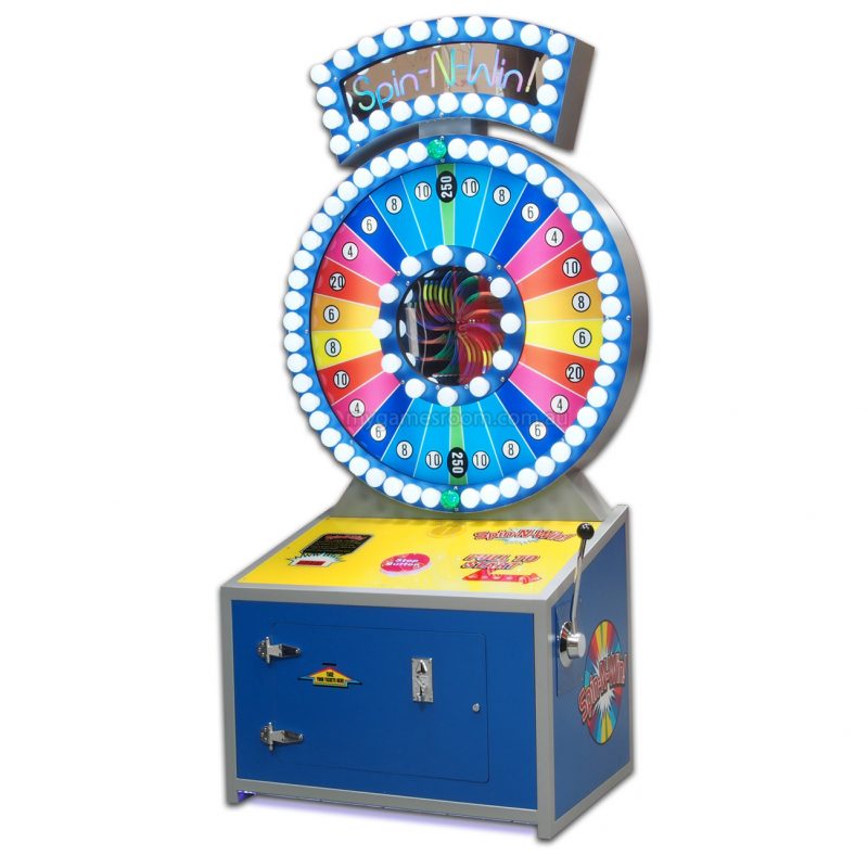 Spin n' Win Promotional Equipment Hire - My Games Room