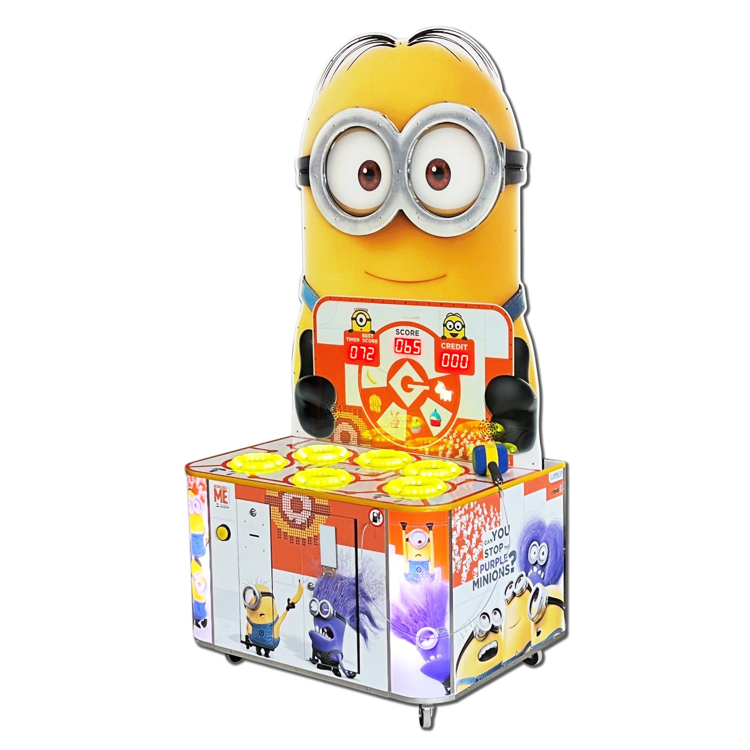 Exciting Whack a Minion Game for Party Hire - My Games Room