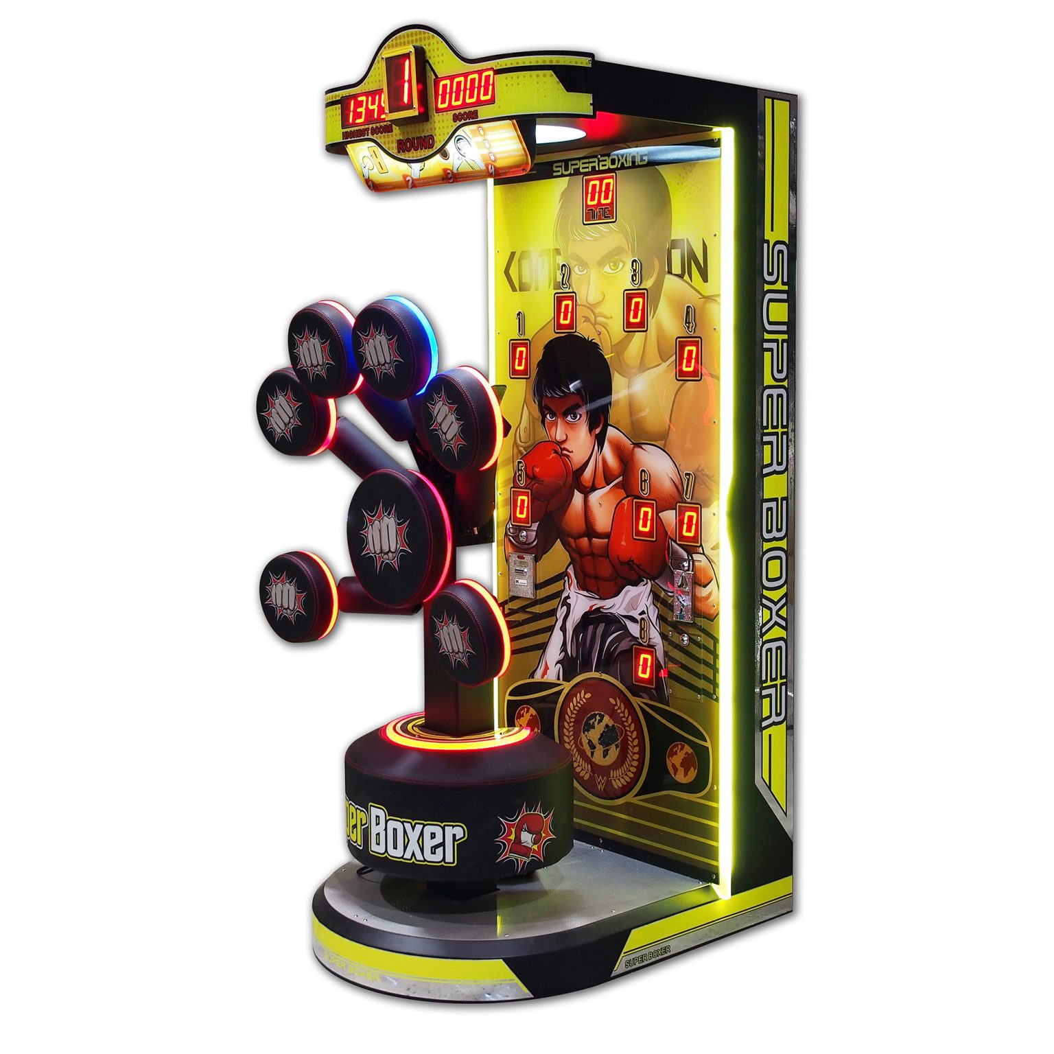 MMA Boxer Arcade Machine Hire Lansvale - My Games Room